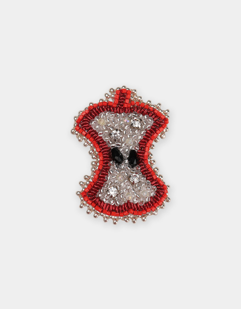 Handmade Brooches - Bestselling sparkle hearts & eyes brooches - Olivia Dar